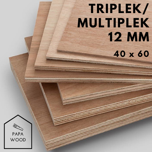 TRIPLEK / MULTIPLEK 12 MM UKURAN 40X60 CM | Lazada Indonesia