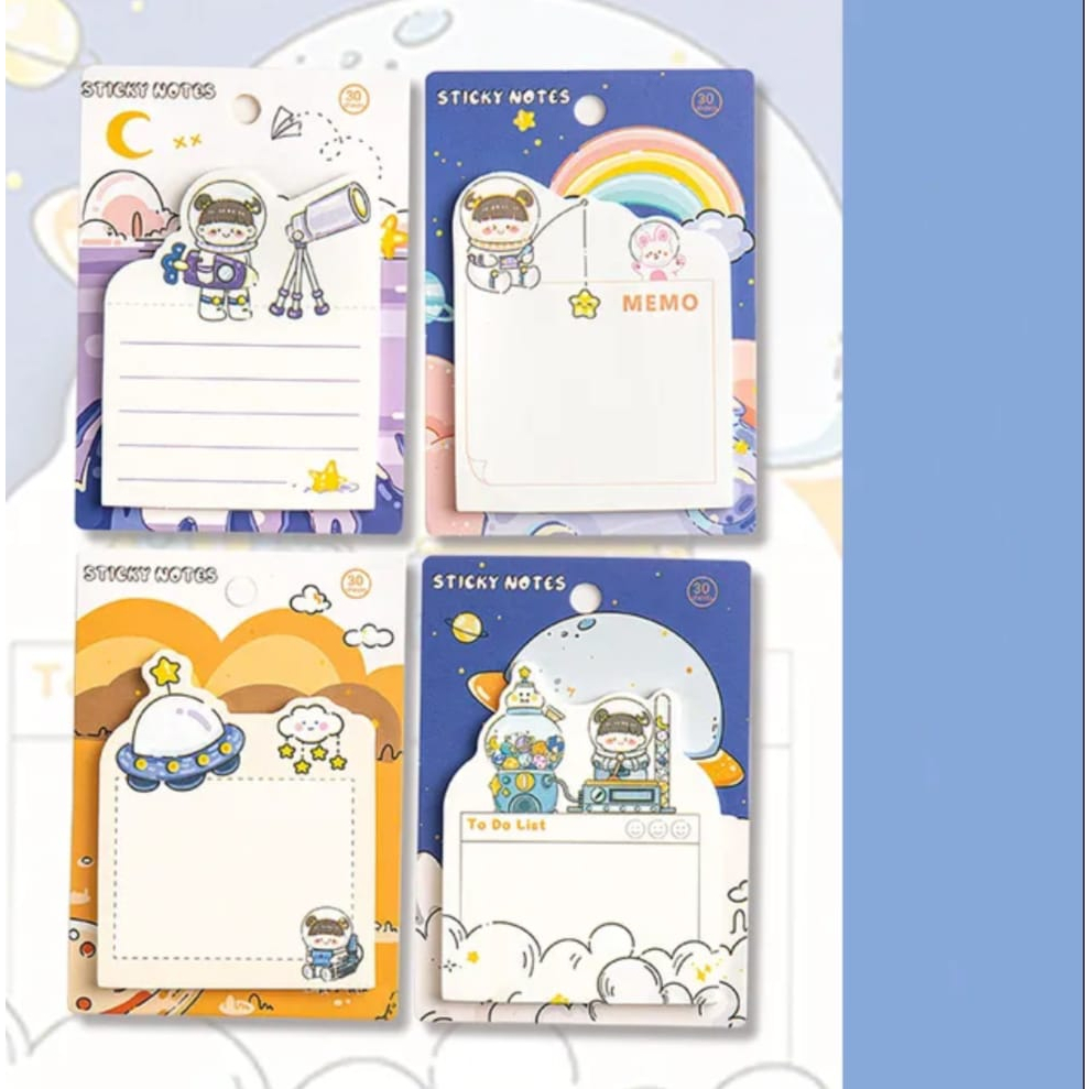 Sticky Note Karakter Kertas Memo 40 Halaman Karakter Lucu | Lazada ...