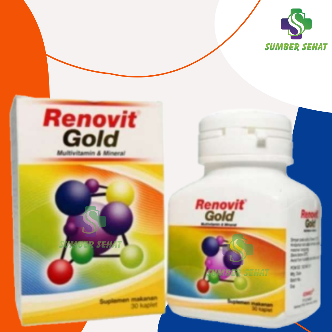 RENOVIT GOLD BOTOL 30 TABLET | Lazada Indonesia