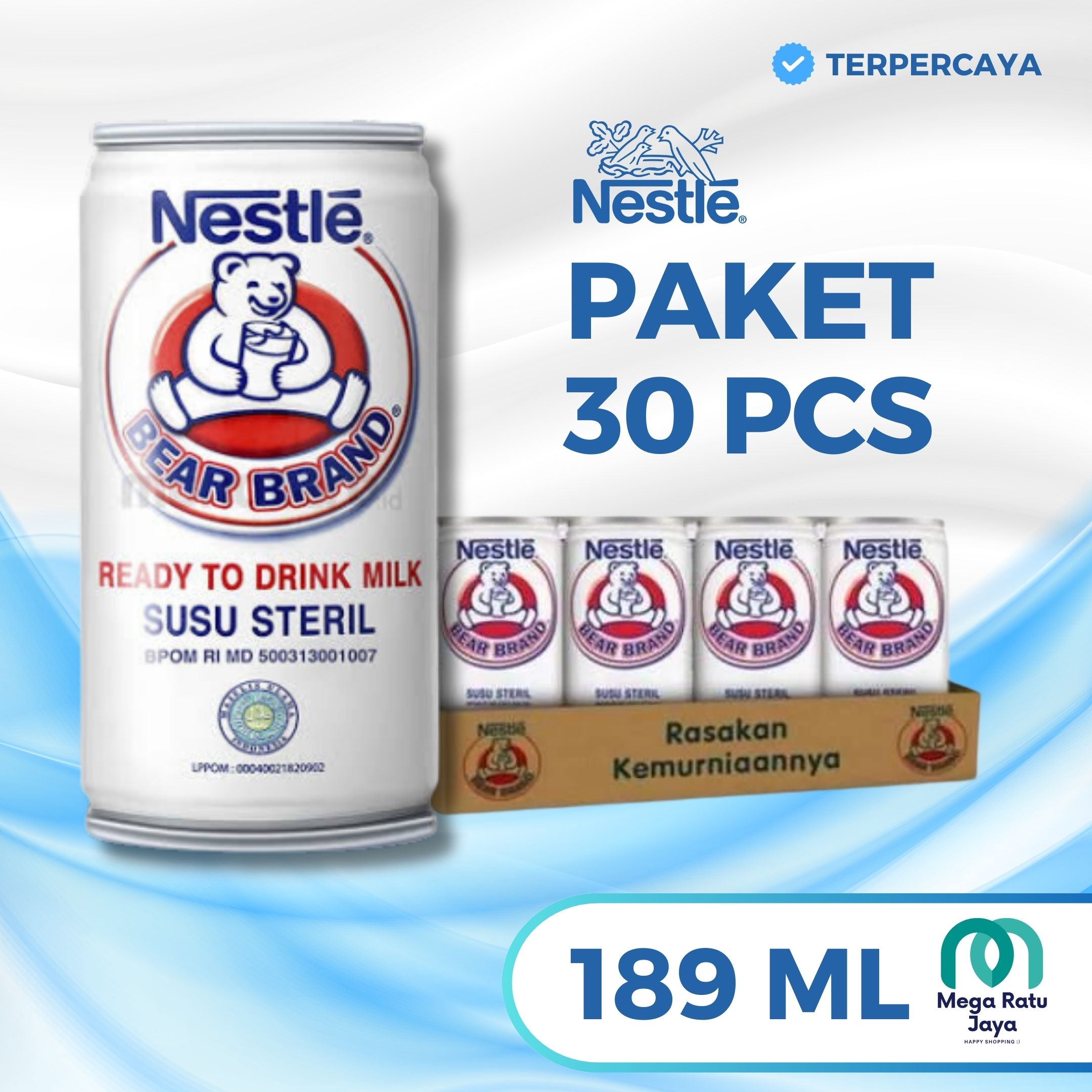 Susu Bear Brand Original Nestle / Susu Beruang Paket 30 Pcs | Lazada ...