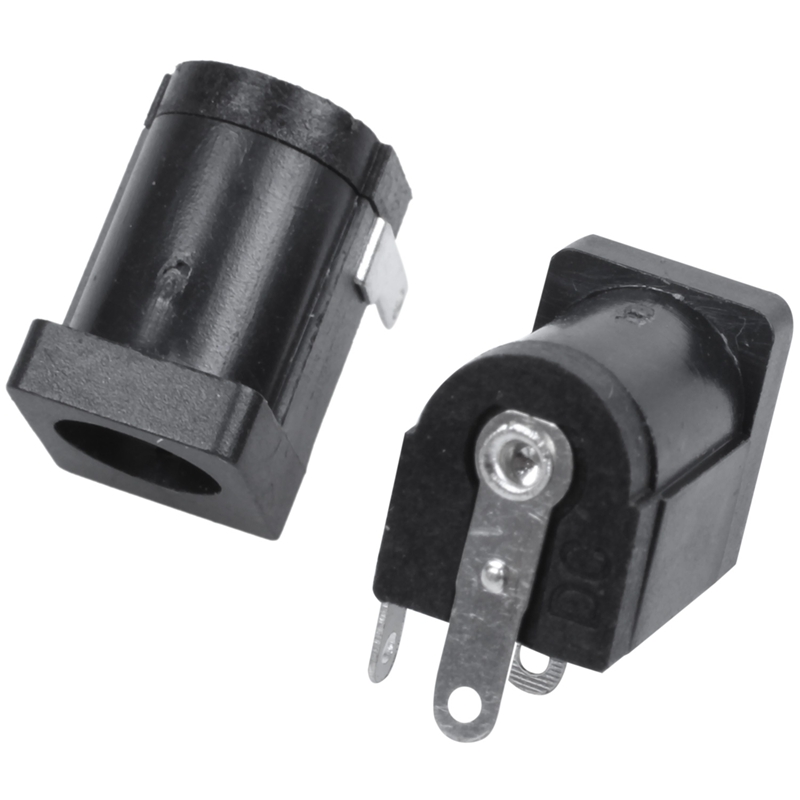 35 Pcs 2.1Mmx5.5Mm Barrel-Type PCB Mount DC Power Jacks Sockets DC-005 ...