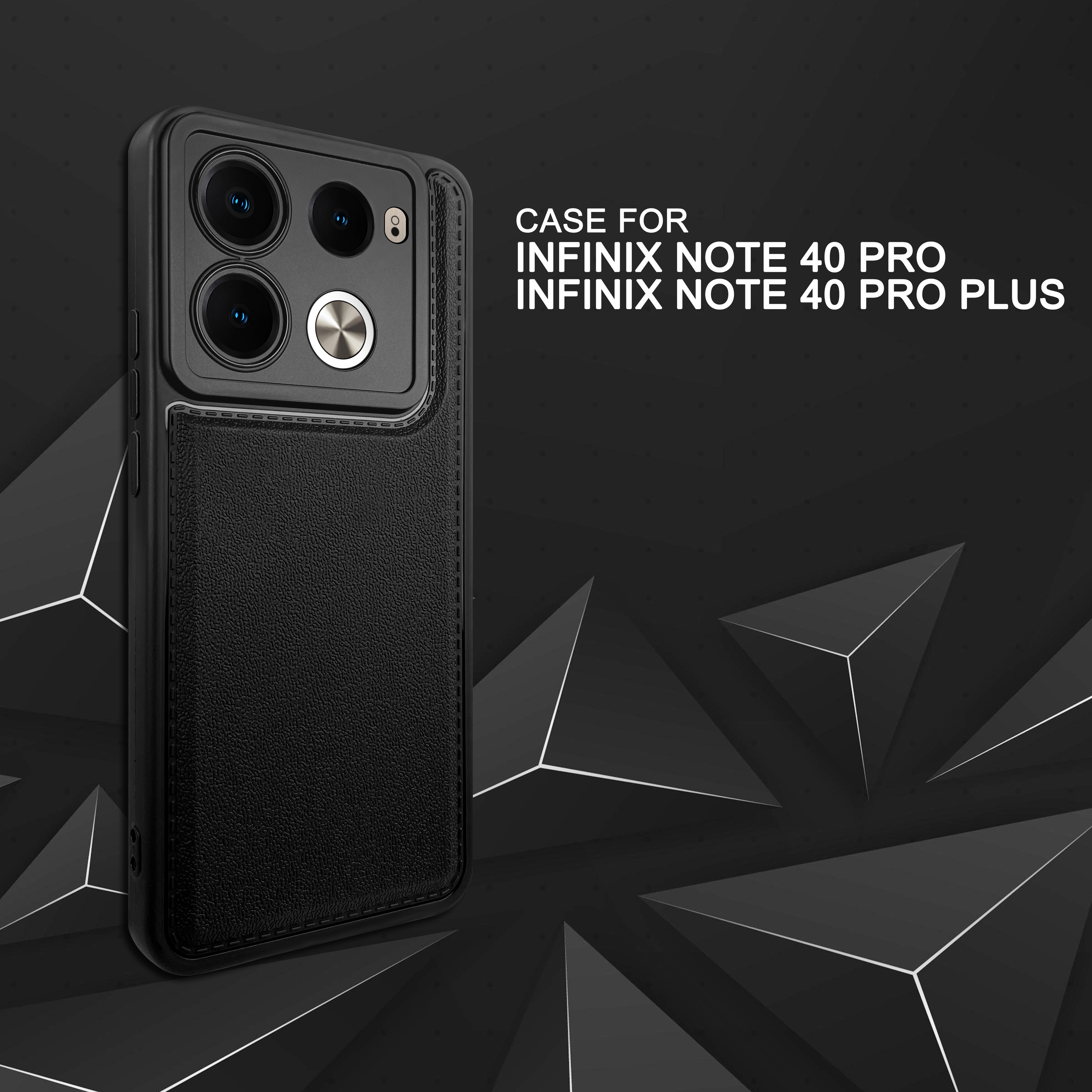 Infinix Note 40 Pro / 40 Pro Plus Case Softcase PREMIUM LEATHER CAMERA ...
