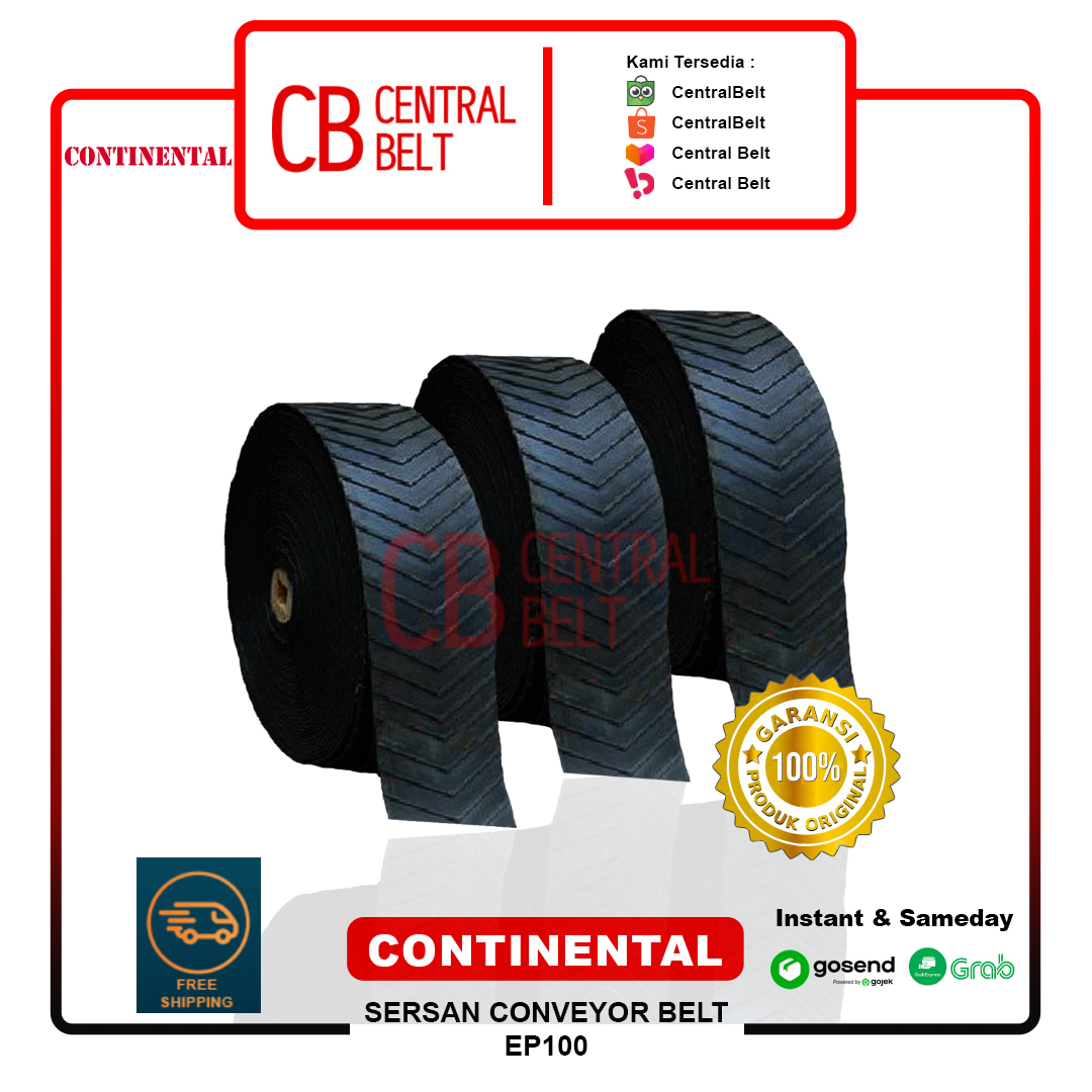 Sersan Conveyor Belt EP 100 Uk 60 x 2 ply (12mm) x 12 m/ Endles ...