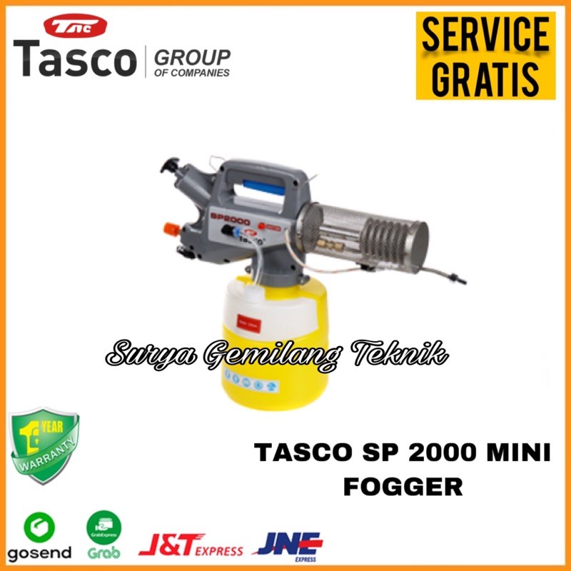 MESIN FOGGER / MINI FOGGING NYAMUK merk TASCO model SP2000 SP 2000 ...