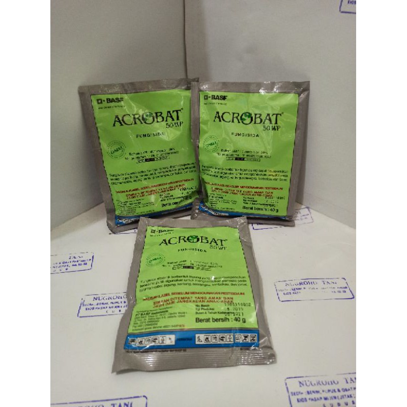 FUNGISIDA ACROBAT 50 WP 40 GR ANTISIPASI BULAI | Lazada Indonesia