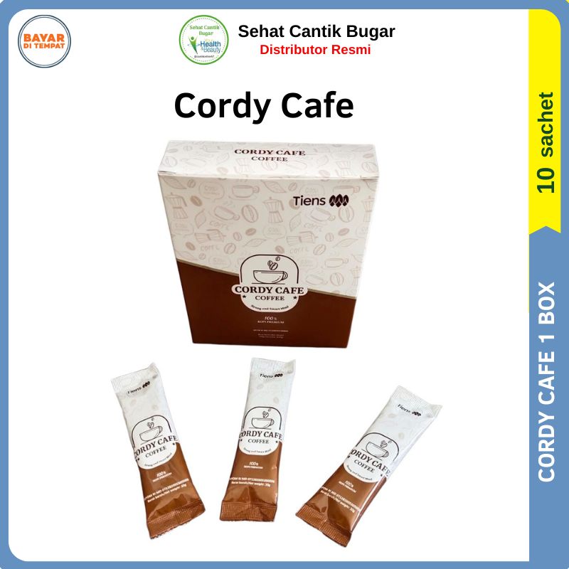 Cordy Cafe Kopi Instan diperkaya Cordyceps, Panax Ginseng, Goji Berry ...