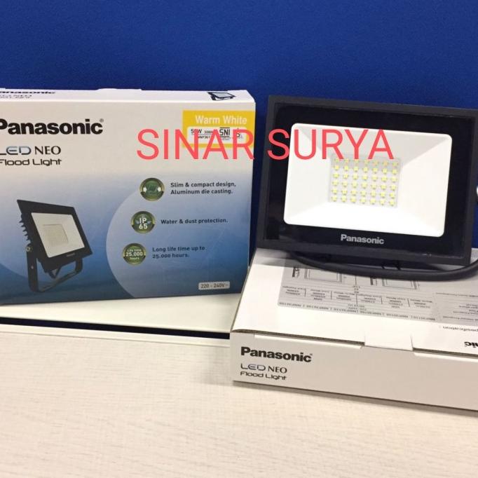 Panasonic Lampu Sorot Led 50W 50 Watt Akiratutuna | Lazada Indonesia