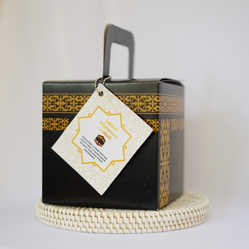 Dus BOX KABAH Kemasan Souvenir Paket Oleh Oleh Haji dan Umroh Bisa ...