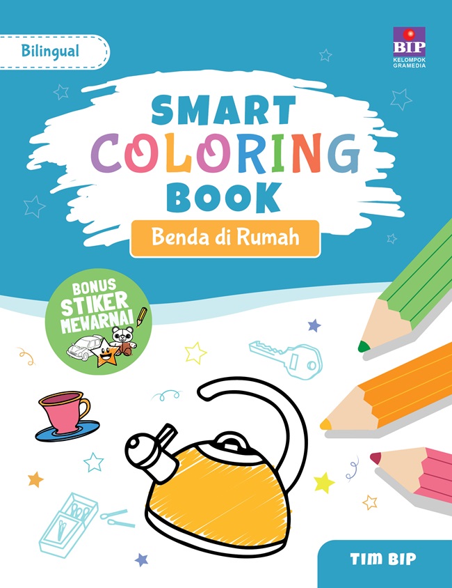 Buku Smart Coloring Book: Benda Dirumah | Lazada Indonesia