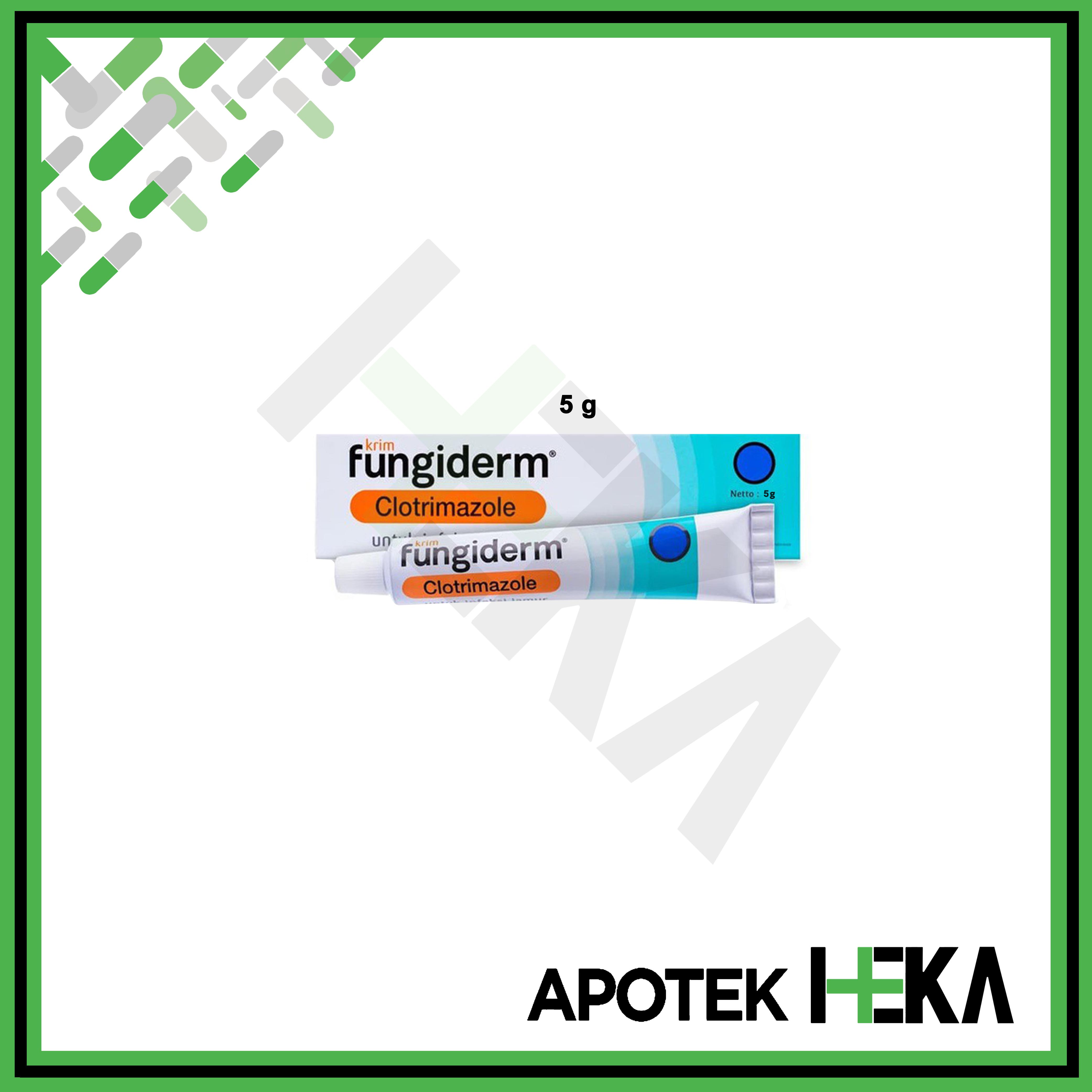 Fungiderm Salep Clotrimazole Kulit Infeksi Jamur | Lazada Indonesia