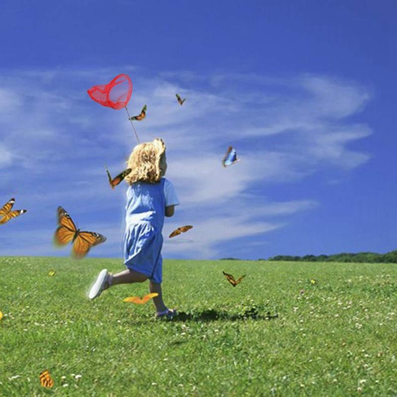 Outdoor Catching Catching Butterfly Net Fishing Net Bag Stainless Steel ...