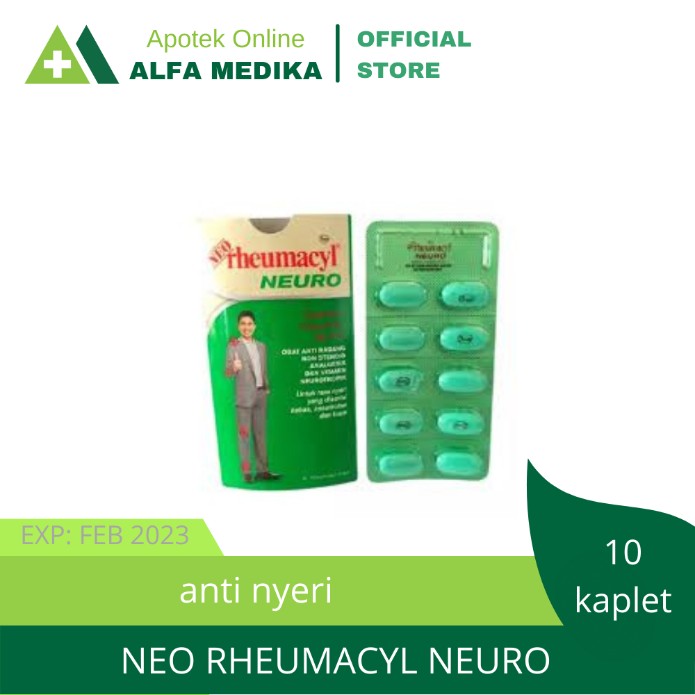 Neo Rheumacyl Neuro 10 Kaplet | Lazada Indonesia