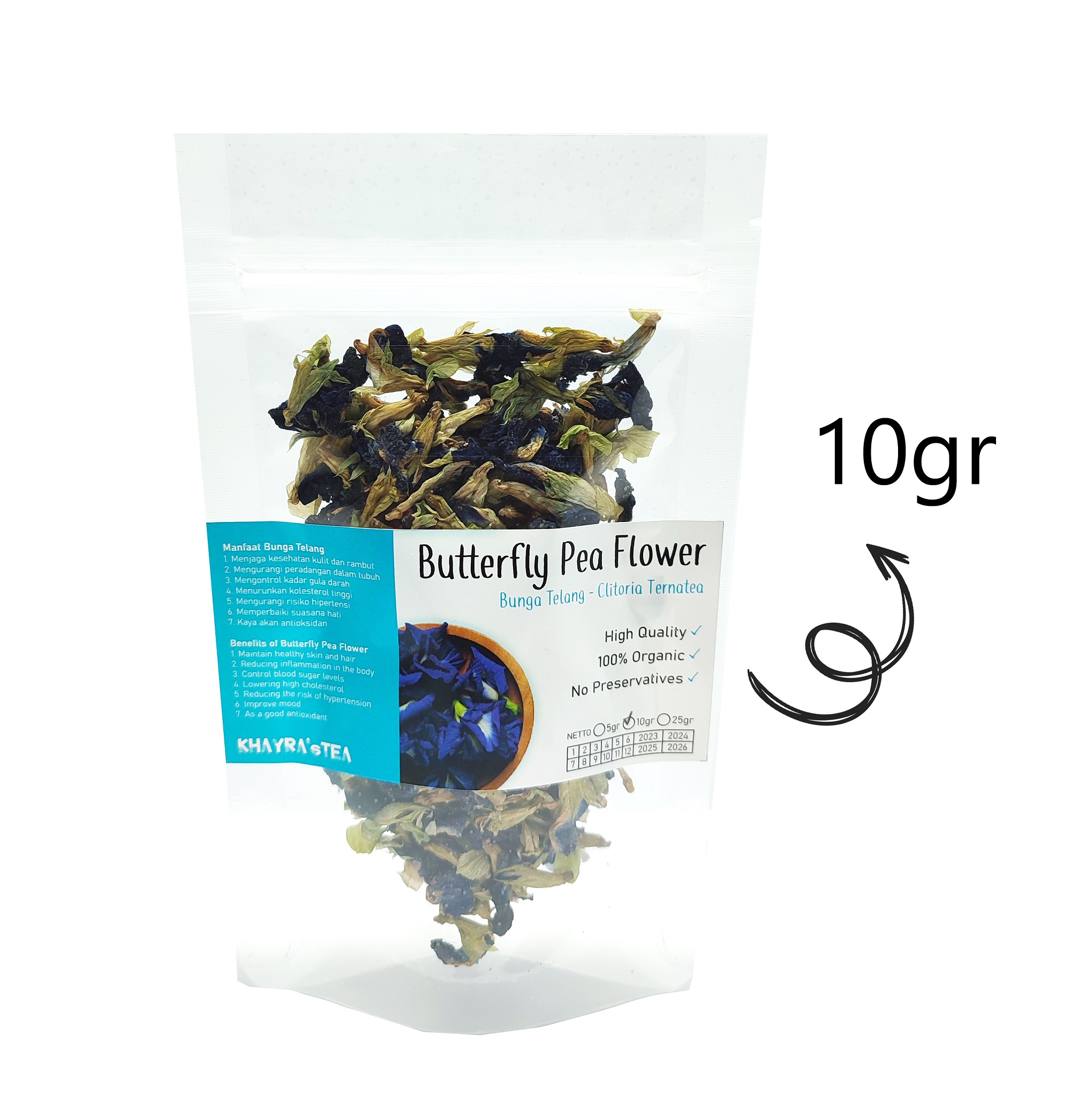 Teh Bunga Telang / Butterfly Pea Flower / Bunga telang kering / telang ...