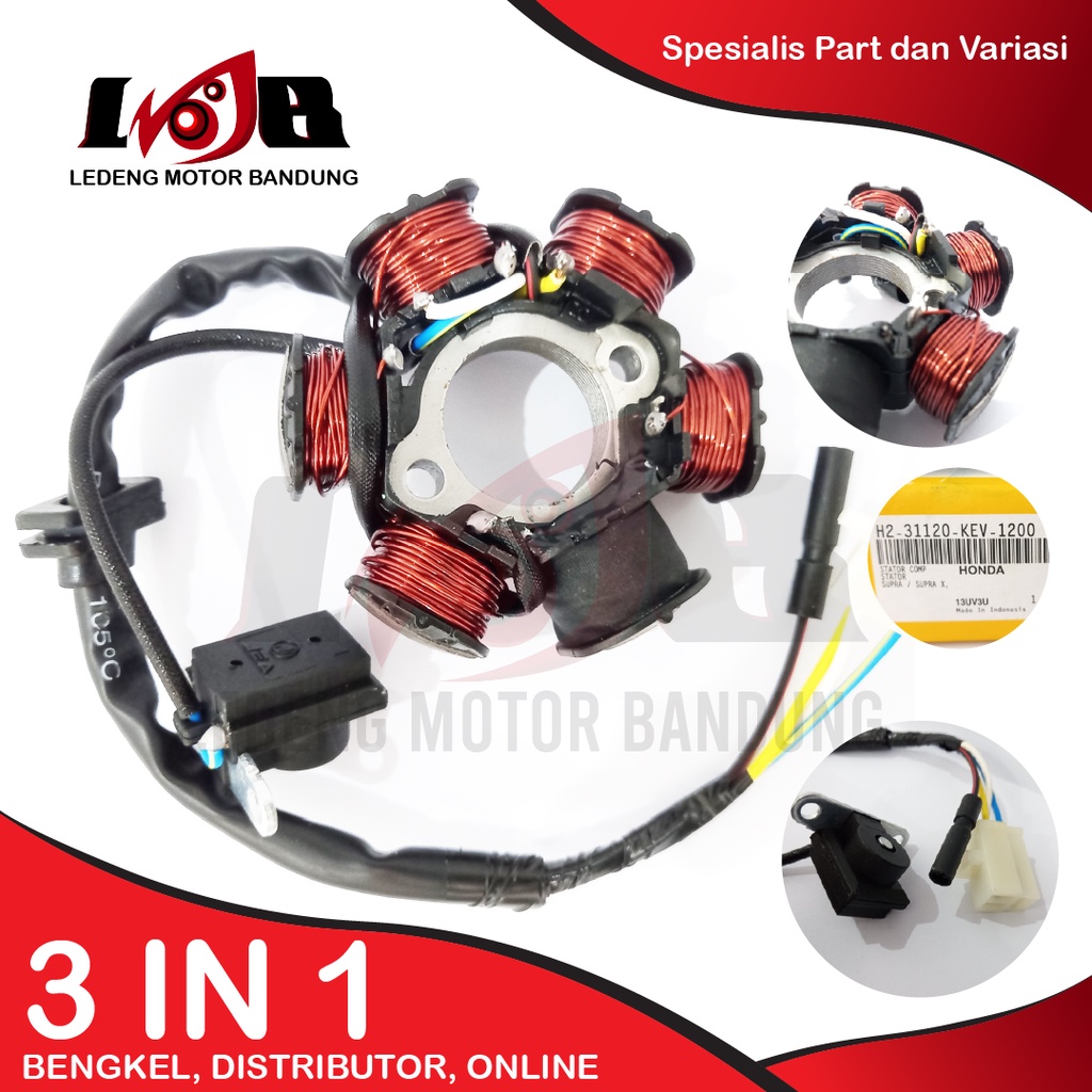 Aspira Spul Magnet Supra Lama Supra X KEV Spull Stator Comp Assy Mesin ...