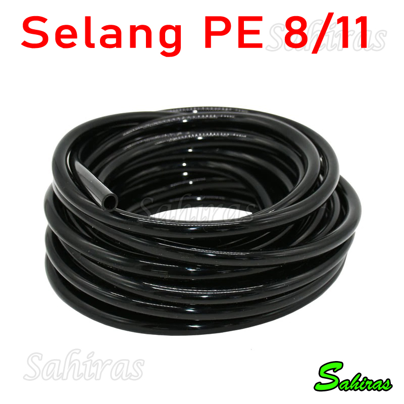 Selang PE Ukuran 8/11 atau 11mm atau 5/16 atau 3/8 Untuk Fertigasi ...