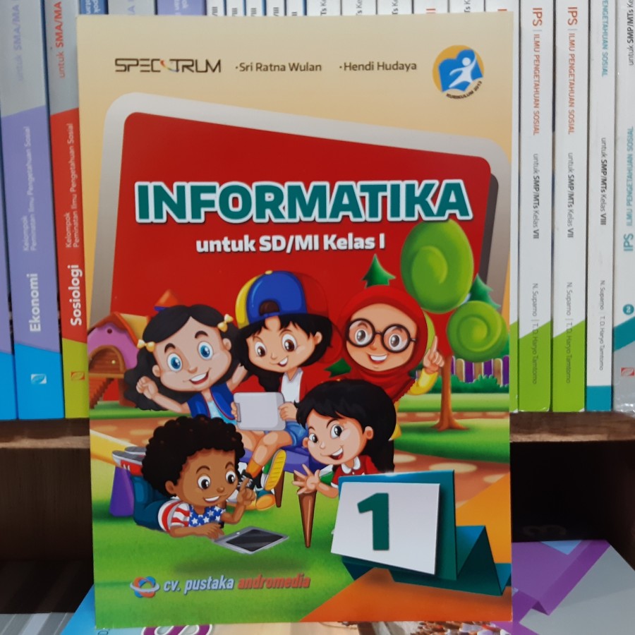 INFORMATIKA KELAS 1 2 3 4 5 6 SD K13 SPECTRUM | Lazada Indonesia