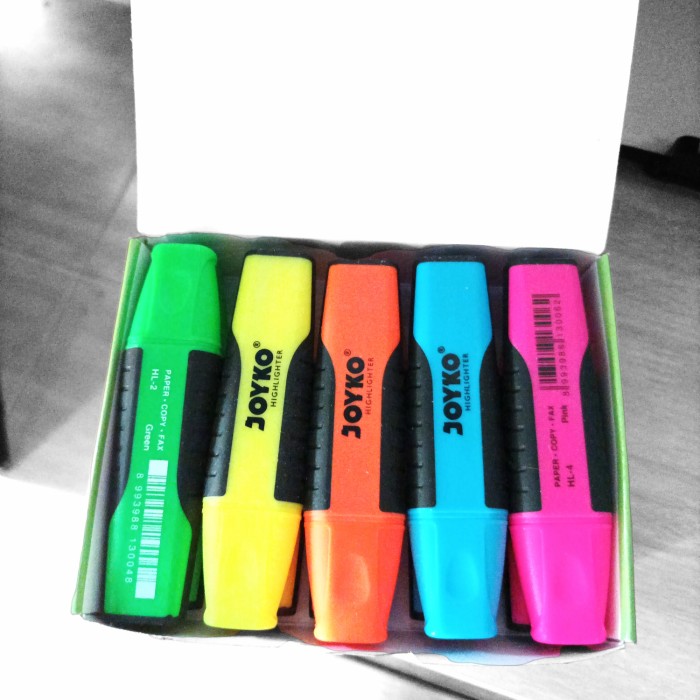 Stabilo - Highlighter - Stabilo Joyko HL 1-5 - Penanda Tulisan | Lazada ...