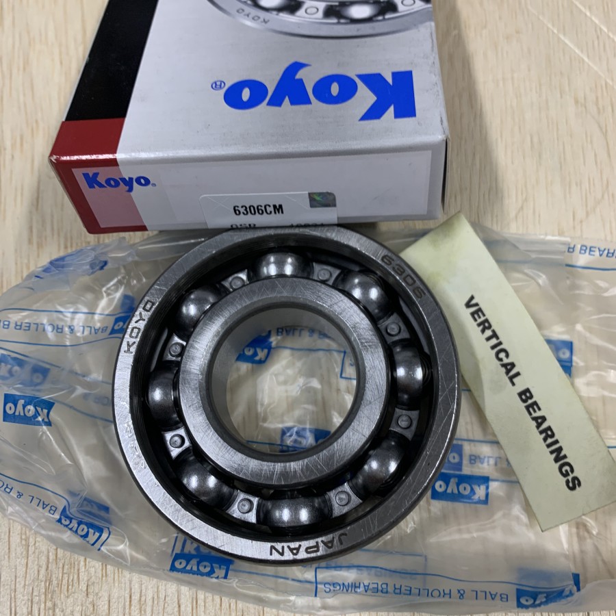 Ball bearing 6306 CM KOYO OPEN | Lazada Indonesia