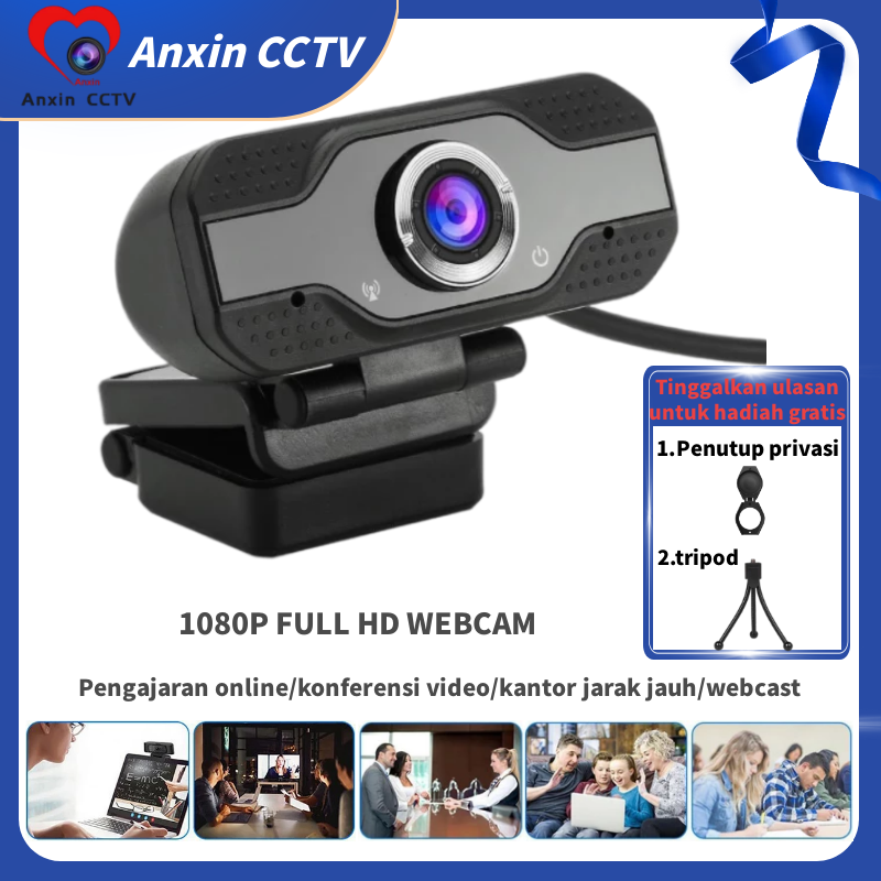 【Original Impor】Web Cam Kamera Laptop Untuk Zoom Kamera Pc Komputer ...