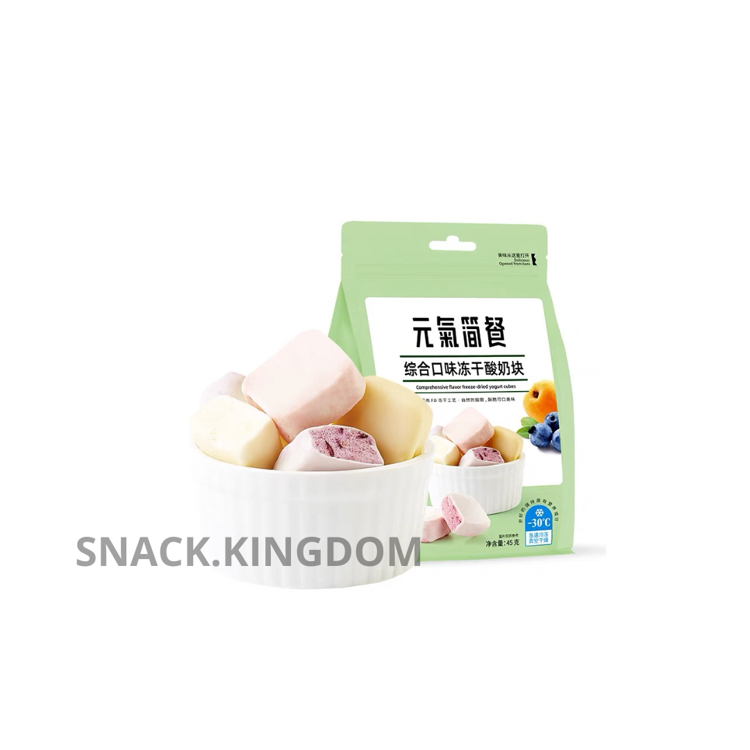 (HALAL)Snack Frozen Fruit Yogurt 45gr/Snack Buah Beku Kering/Buah ...