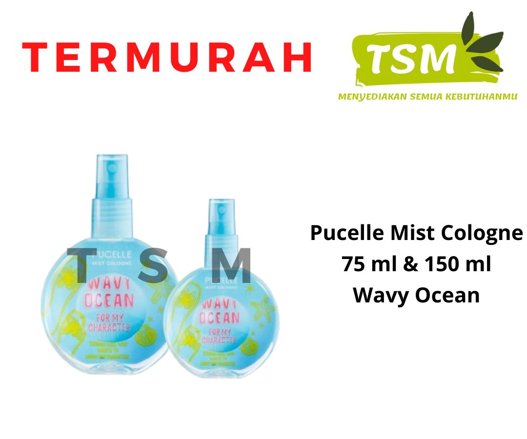Pucelle Mist Cologne 150ml / 75 ml Jolly Rhythm - Wavy Ocean ...