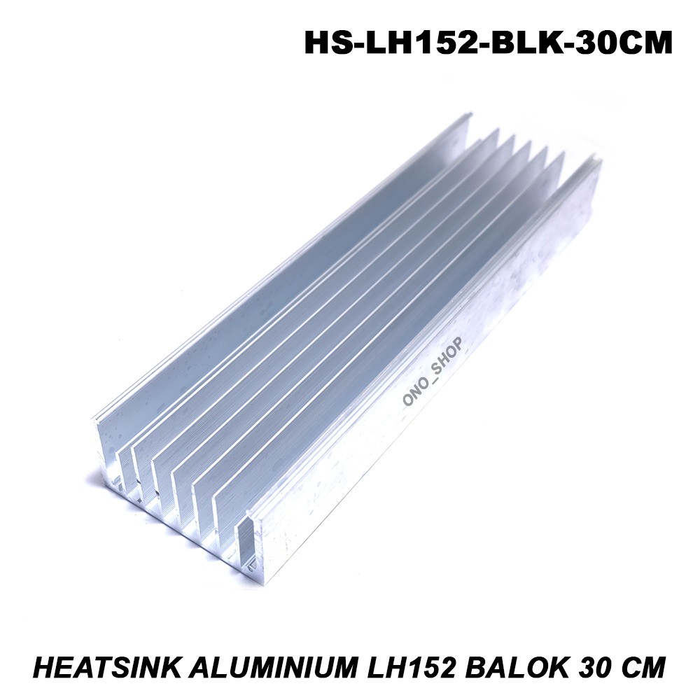 Heatsink Aluminium LH152 Balok 30 cm | Lazada Indonesia