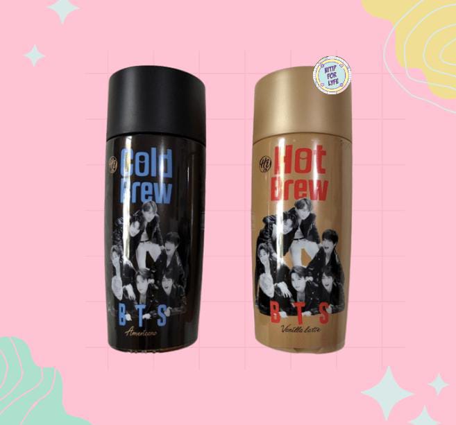 Paldo Hy BTS Cold Brew Americano / Vanilla Latte 270ml Korea Minuman ...