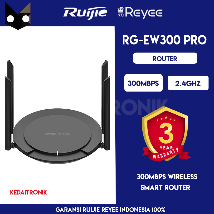 Router Ruijie RG-EW300 PRO 300Mbps Wireless Smart Router | Lazada Indonesia