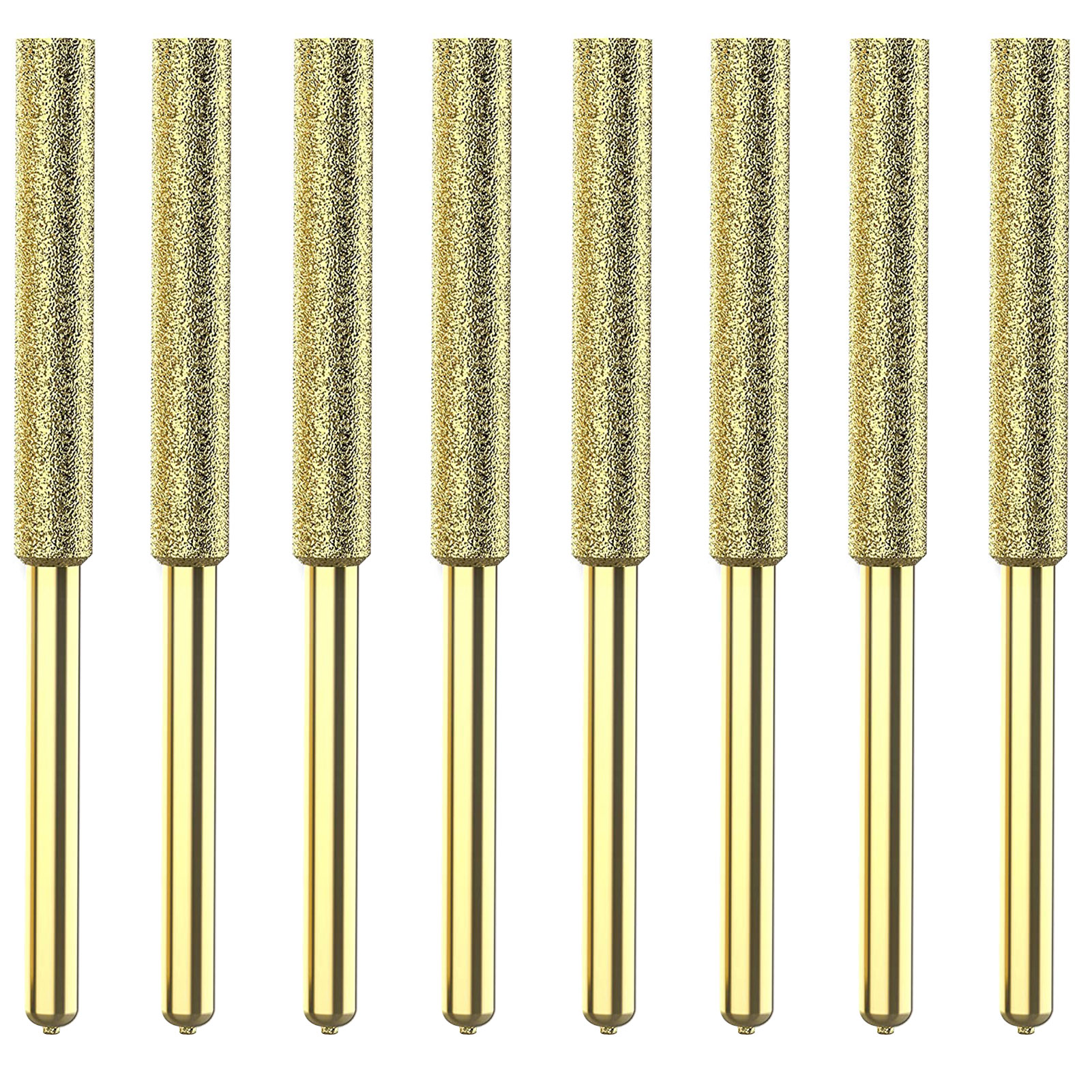 8Pcs Chainsaw Bits Titanium Plated Diamond Sharpener High Hardness ...