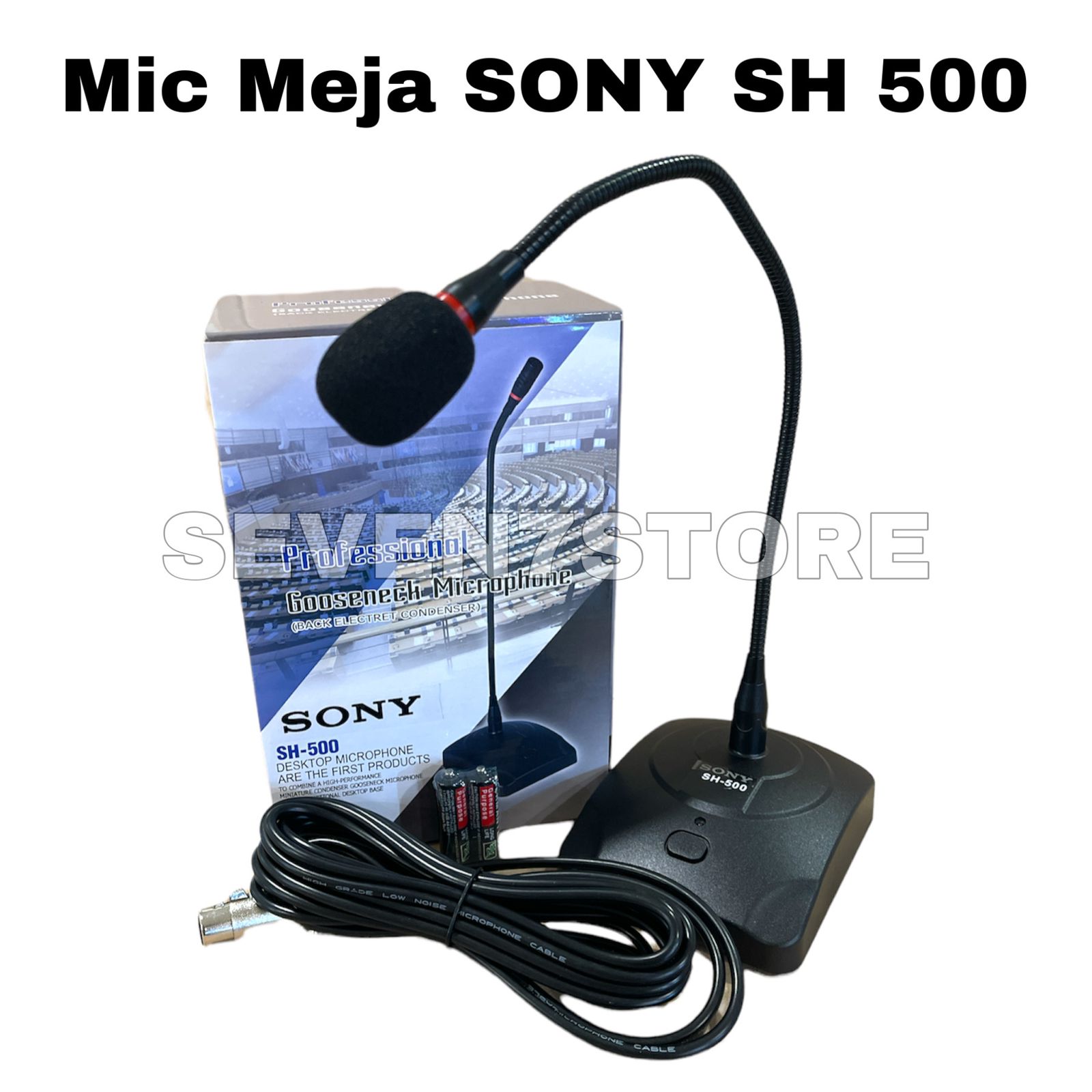 MICROPHONE/MIC MEJA/MIC DUDUK/MIC MIMBAR SONY SH-500 | Lazada Indonesia