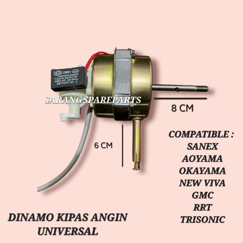 DINAMO/MOTOR/MESIN/GULUNGAN KIPAS ANGIN SANEX/OKAYAMA/AOYAMA/GMC/SOGO ...