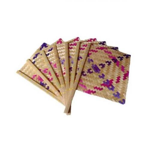 Kipas Bambu dari anyaman rotan - back to nature - kipas sate kipas ...