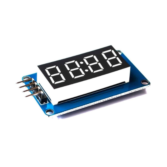 LED 7 segment Arduino TM1637 4 digit Digital Tube Clock Display Module ...