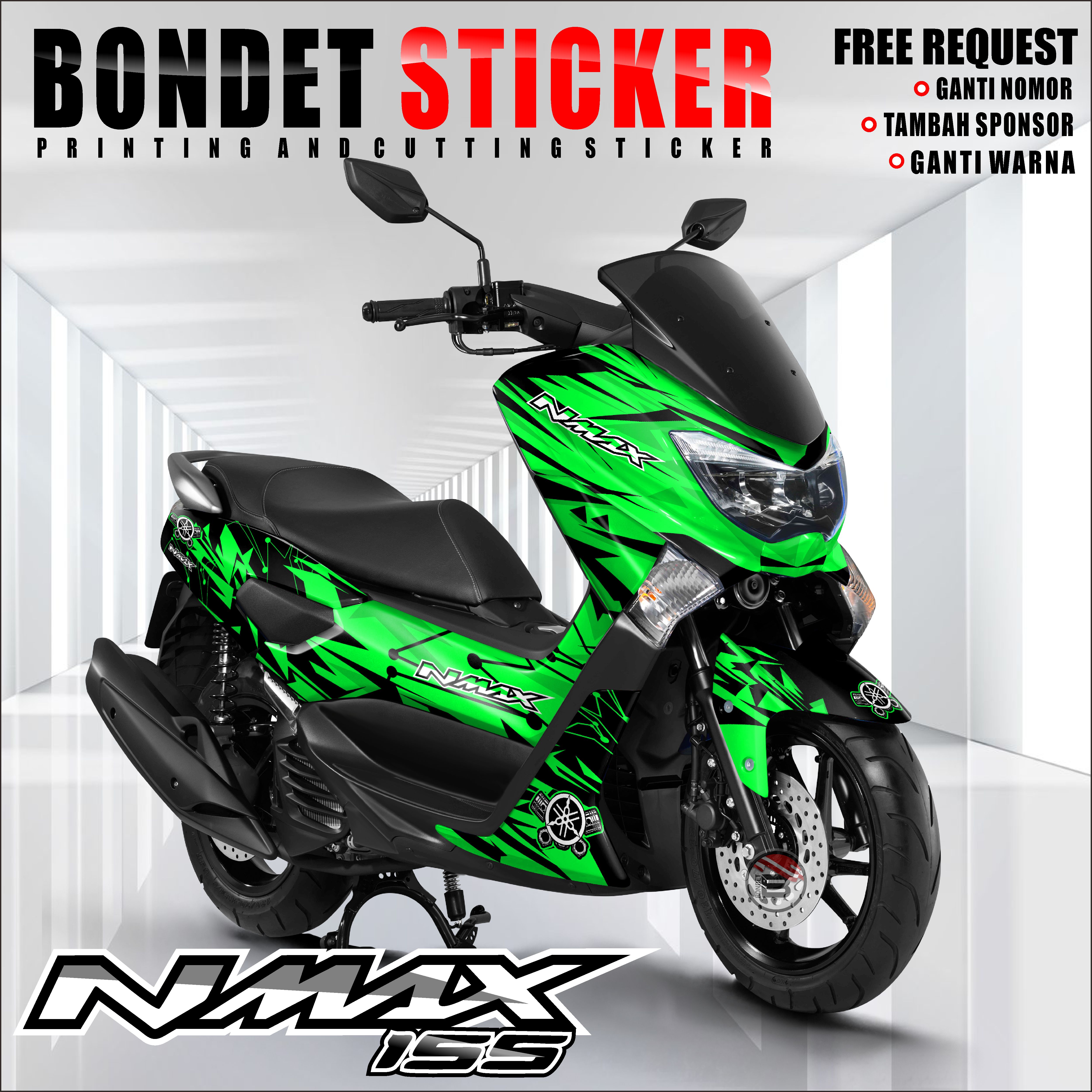 STICKER DECAL YAMAHA NMAX OLD FULL BODY KODE NMX-03 | Lazada Indonesia