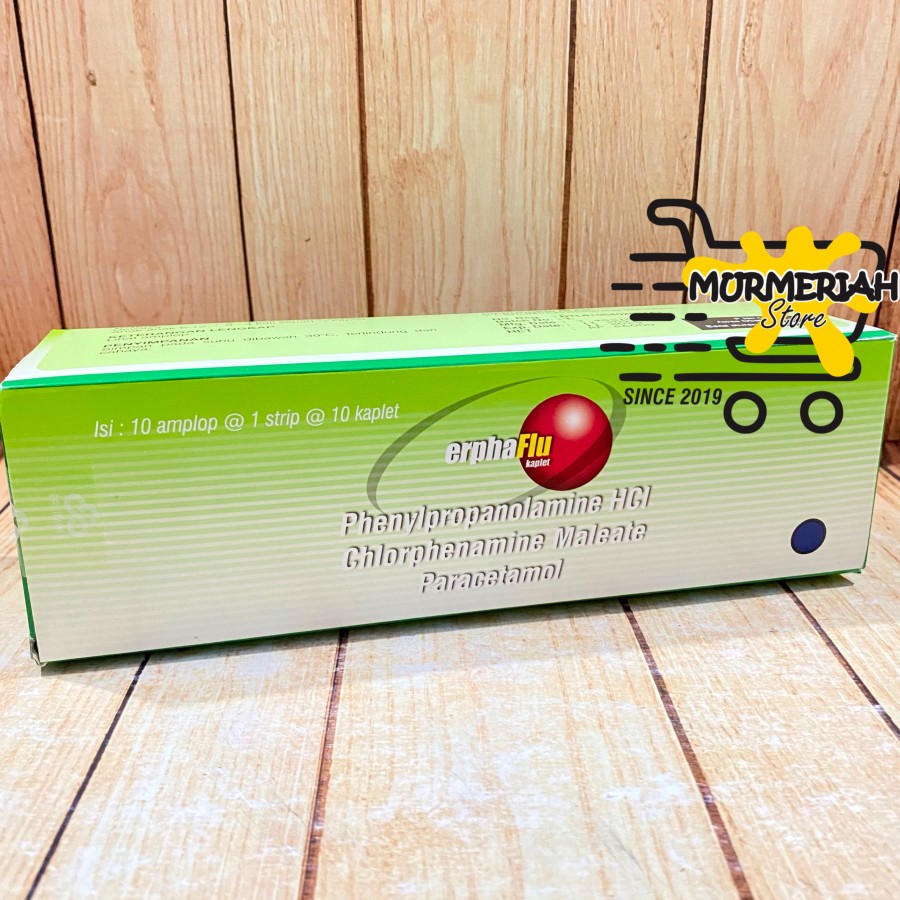ERPHAFLU STRIP isi 10 Kaplet - Obat Flu, Demam & Pilek | Lazada Indonesia