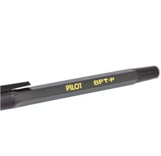 bolpoint pilot bptp hitam 1pack isi 12pcs | Lazada Indonesia