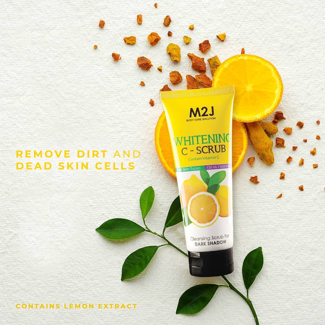 M2J Whitening C–Scrub For Dark Shadow | Lazada Indonesia