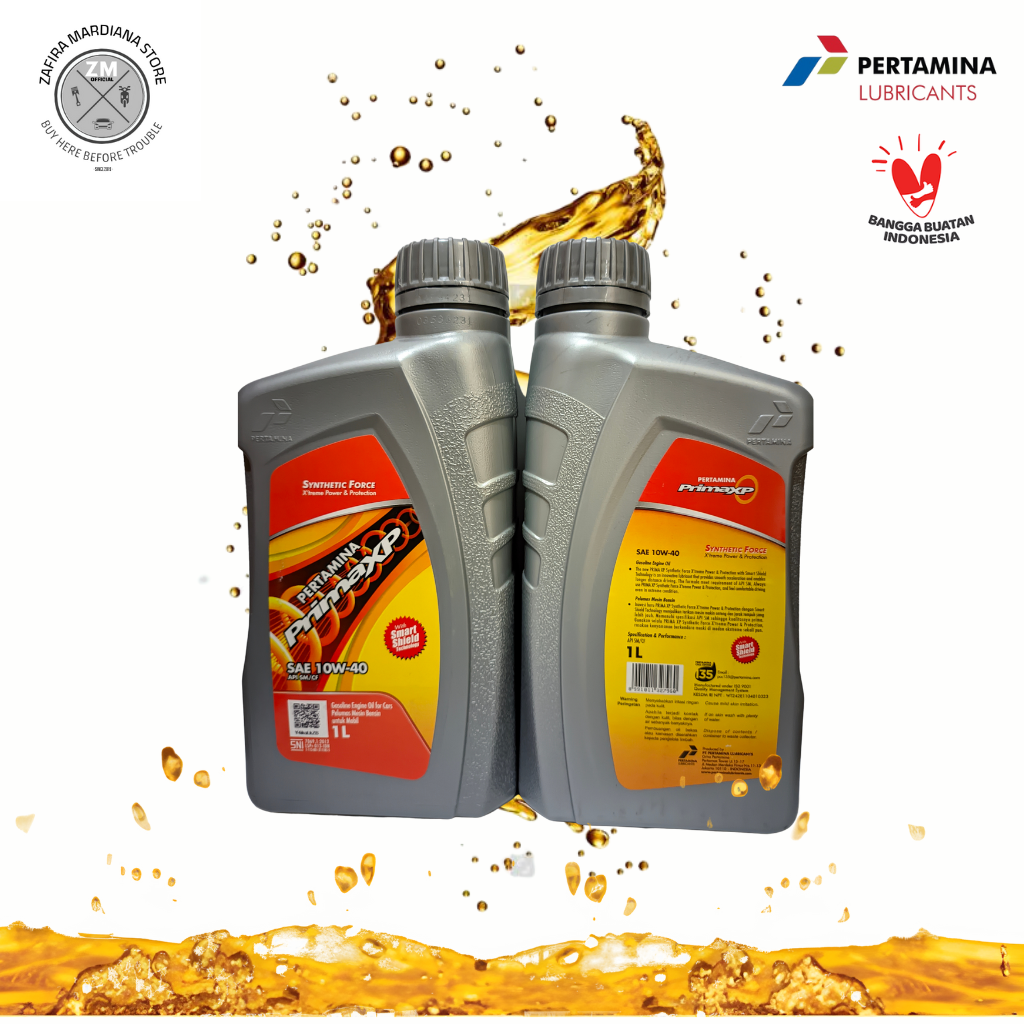 OLI PRIMA XP 10W 40 1 LITER ORIGINAL PERTAMINA | Lazada Indonesia