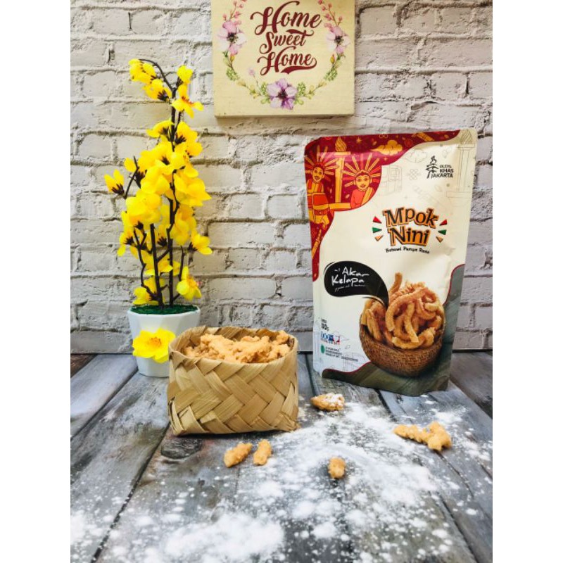 Kue Akar kelapa khas Betawi | Mpok Nini | Oleh-Oleh Jakarta-Bekasi ...