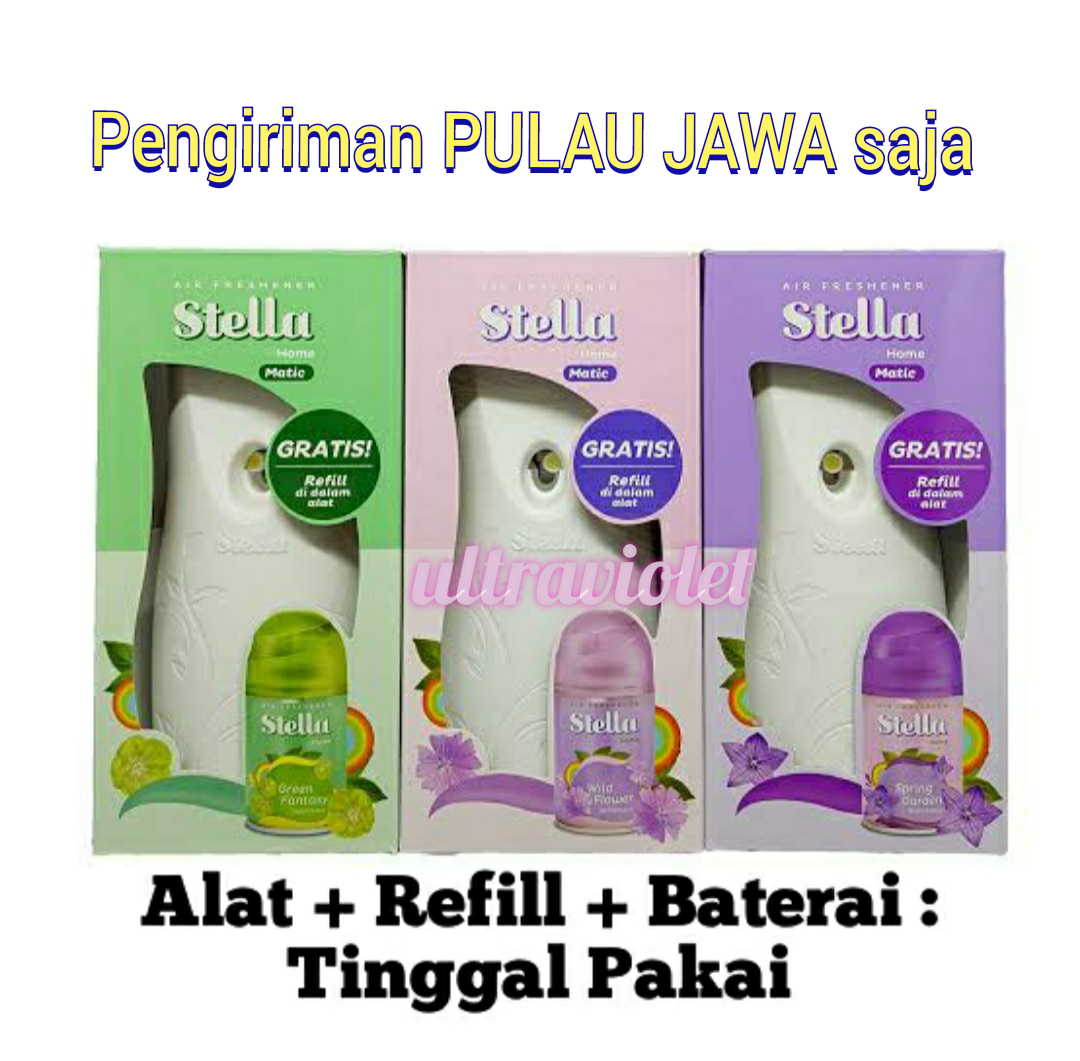 Dispenser Stella Matic Pengharum Ruangan - Stella Matic Box Set Refill ...