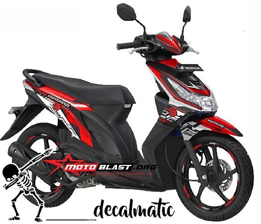 Stiker Full Body Beat Karbu - Decal Sticker - Merah Grafis | Lazada ...