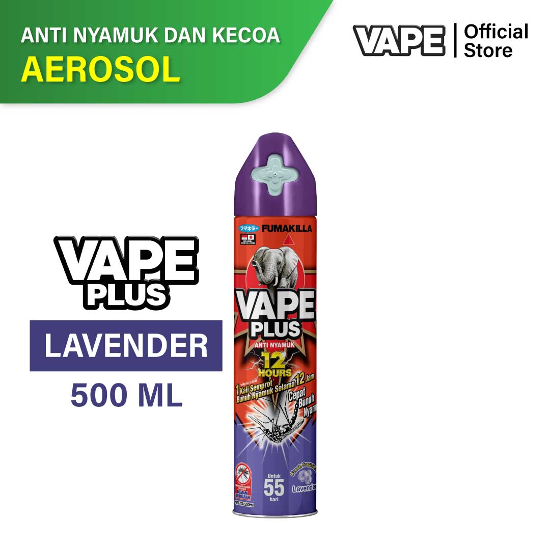 Fumakilla Vape Plus Obat Nyamuk Lavender 500ml | Lazada Indonesia