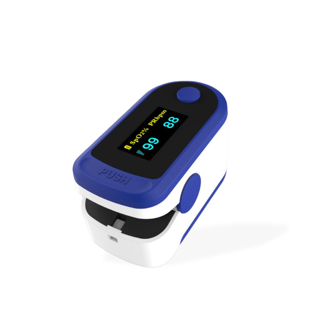Alat Ukur Detak Nadi Jantung Saturasi Oksigen Oksimeter Pulse Fingertip ...