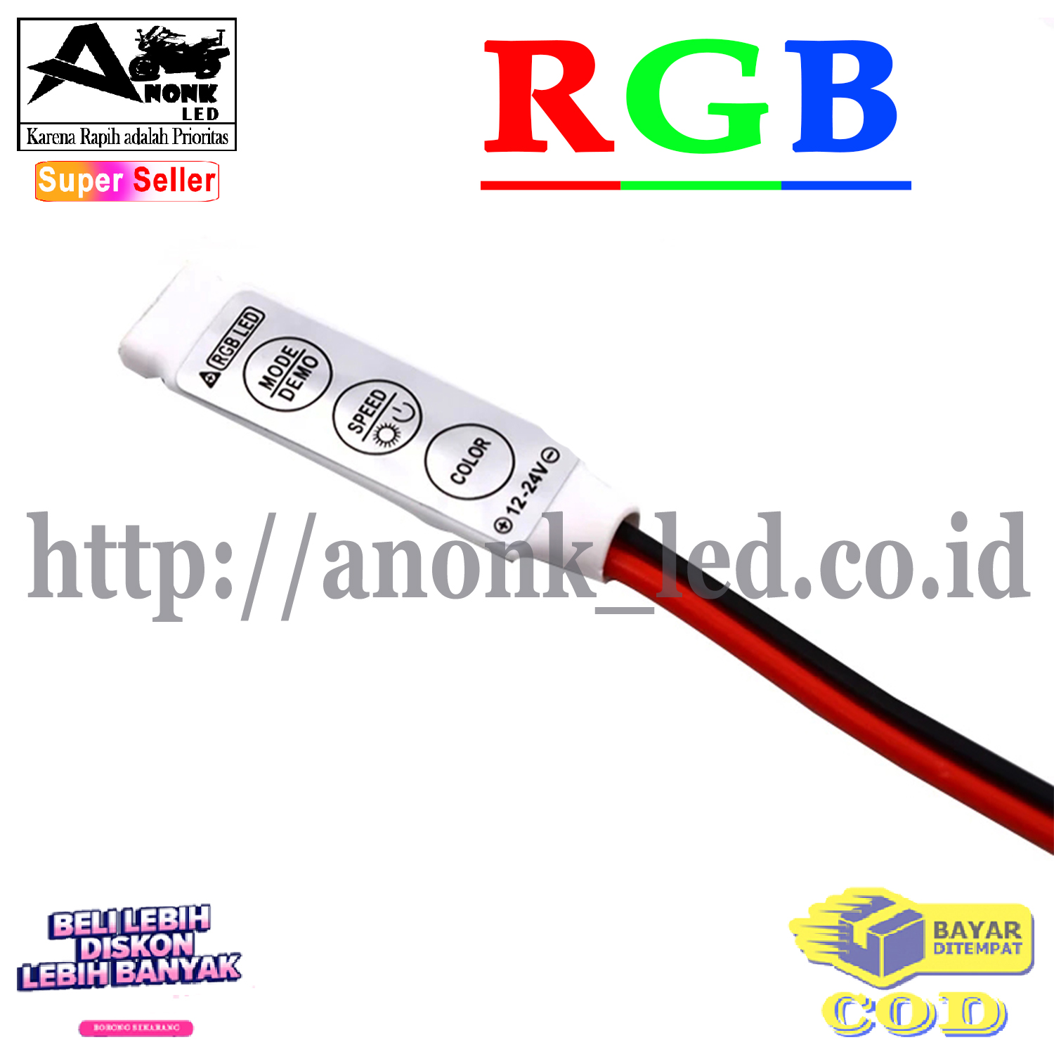 Modul LED RGB - Led Controller RGB Dimmer Mini - Modul LED Controler ...