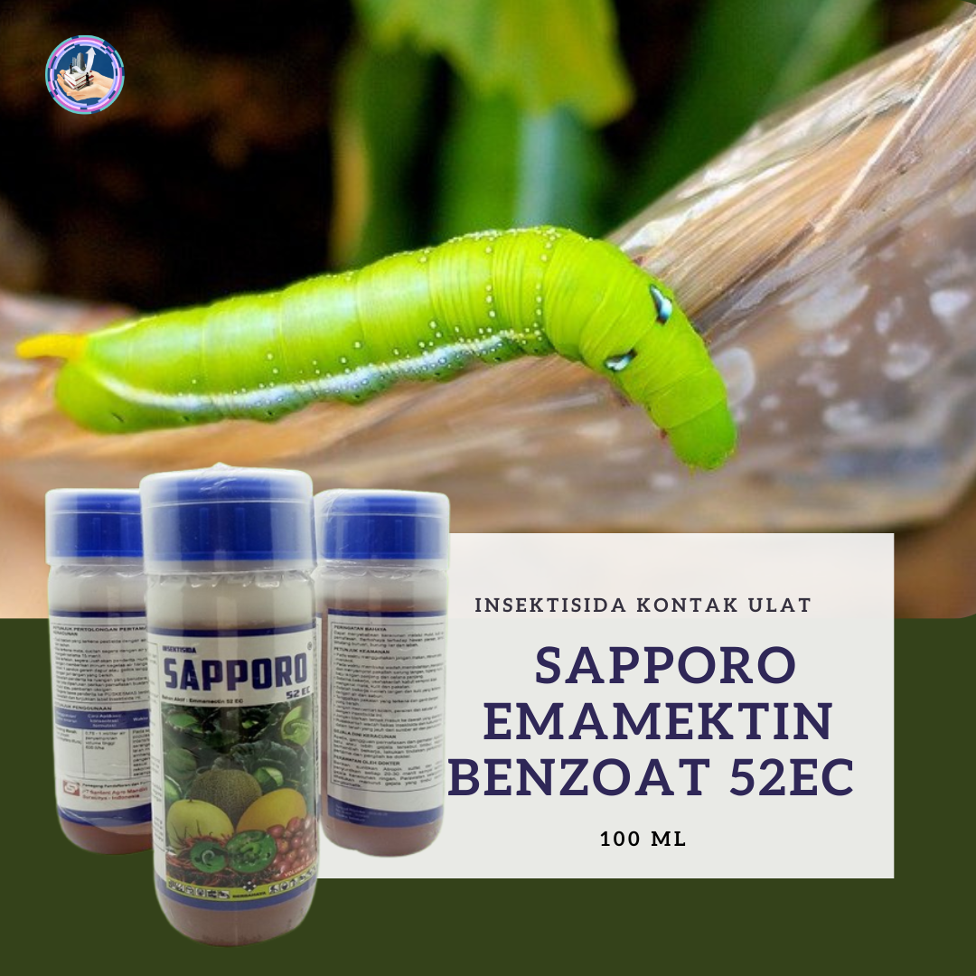 Insektisida Sapporo 52EC 100 ml | Pembasmi Hama Pengendali Hama Racun ...