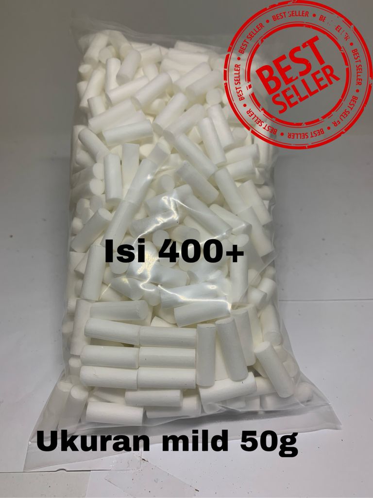 BUSA FILTER MILD 50g / penyaring roko linting / isi 400+ / READY STOCK ...