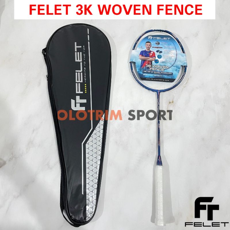Raket Badminton FELET 3K WOVEN FENCE 40LBS Original | Lazada Indonesia