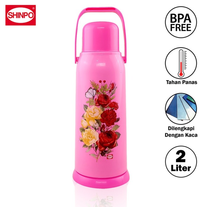 Termos Air Panas Volcano Shinpo - Termos Air Panas 2Liter - Termos Air ...
