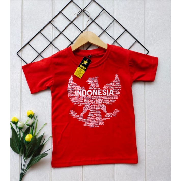 Kaos kemerdekaan RI 17 agustus kaos indonesia merdeka 77 | Lazada Indonesia