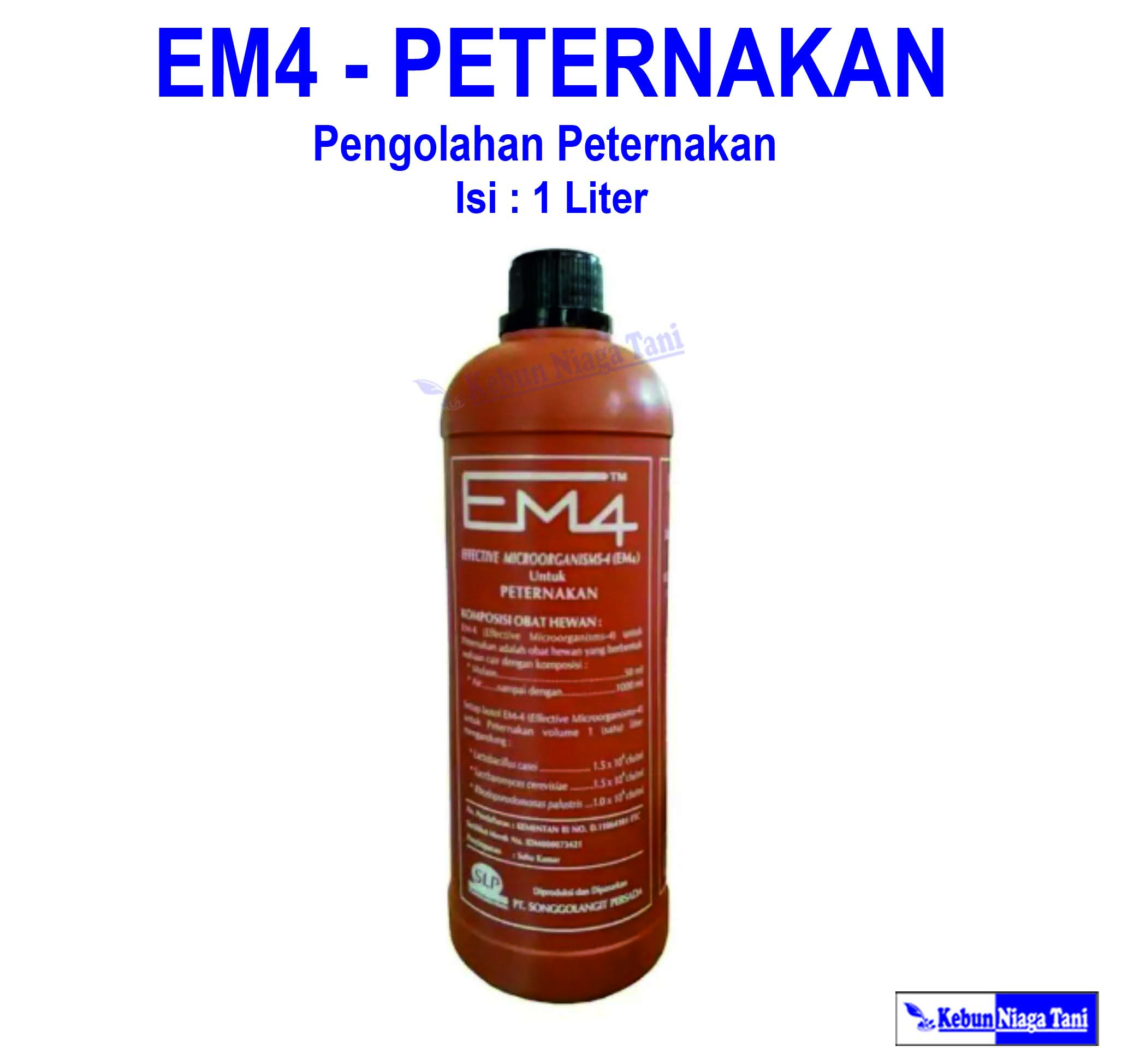 EM4 peternakan 1 liter | Lazada Indonesia